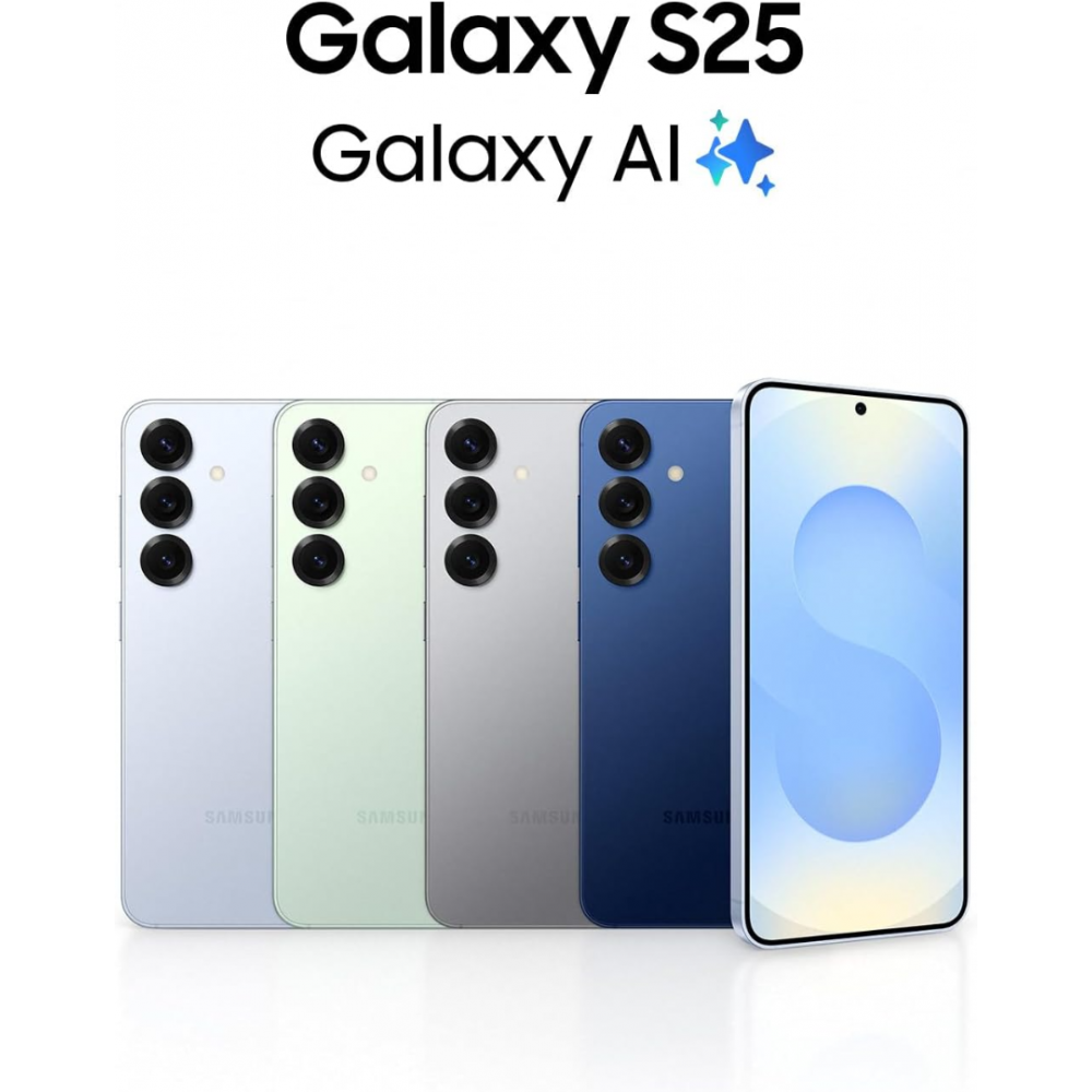 Dealtag | Samsung Galaxy S25 5G Smartphone (Dual-SIMs, 12GB+128GB) - Icyblue